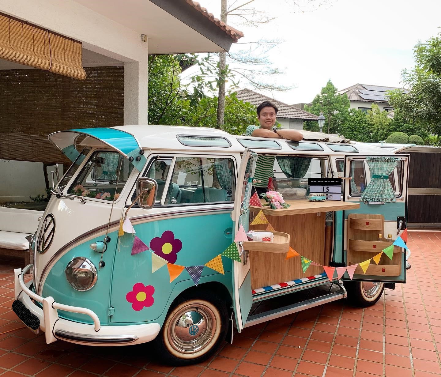 Ice Cream Van Singapore Supericecreamtruck VW Highroof Red Duchess